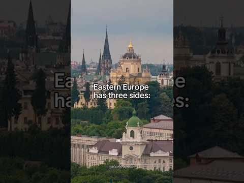 Three sides of Eastern Europe #shorts #nostalgia #easterneurope #slavic #europe #european #poland