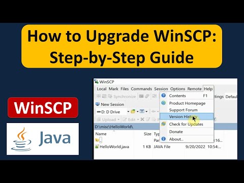 How to upgrade WinSCP? | WinSCP upgrade