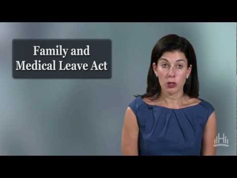 Employment Law: The Family and Medical Leave Act