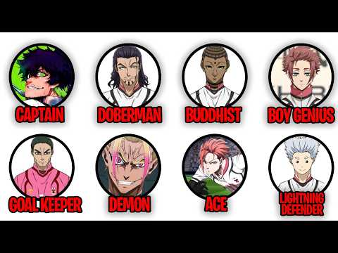 Japan U-20 Players in Blue Lock Explained in 20 Minutes!