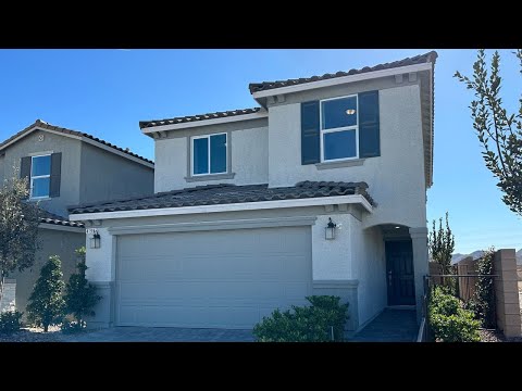 Saguaro Ranch by KB Homes | New Las Vegas Homes For Sale | The Landings 1590 Home Tour $394k+