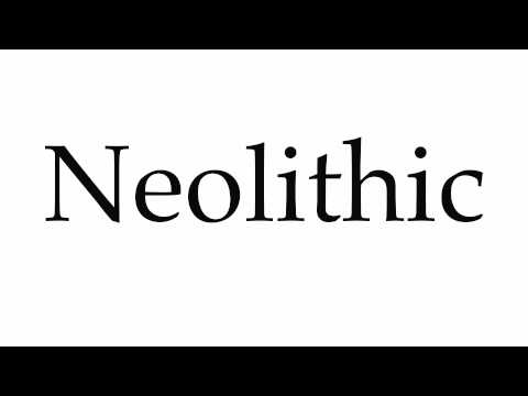 How to Pronounce Neolithic