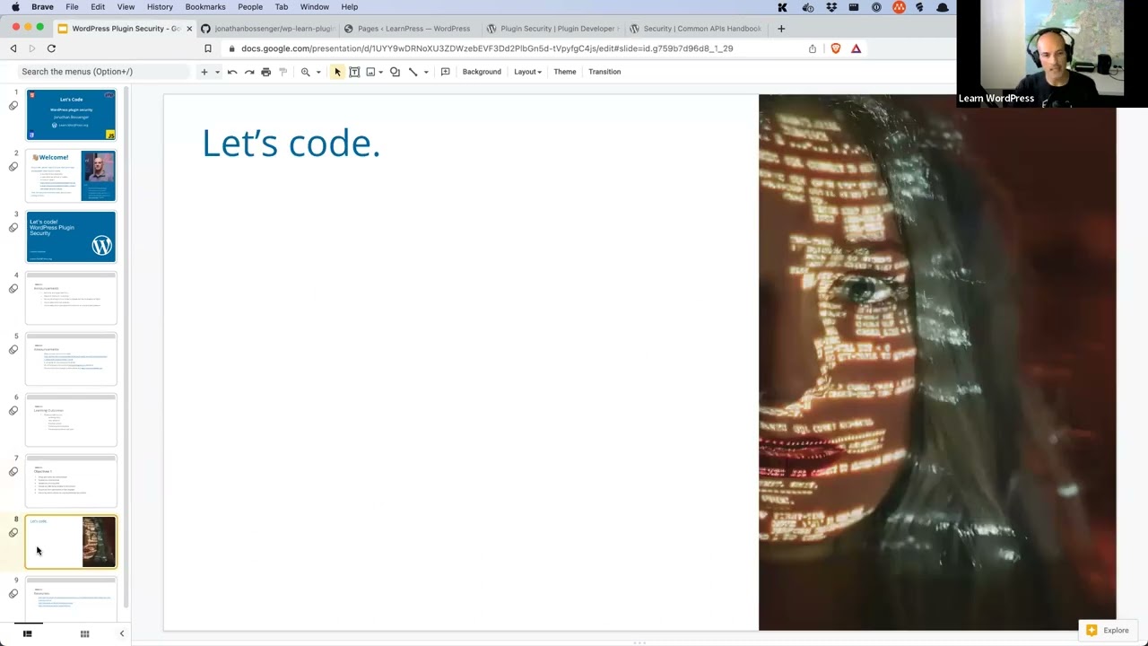 Let’s code: WordPress plugin security