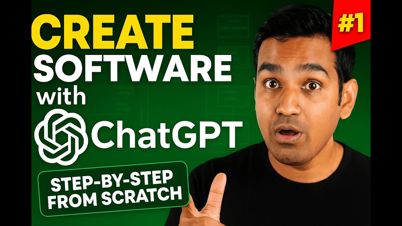 How To Create A Software Using ChatGPT (Beginner-Friendly Tutorial)