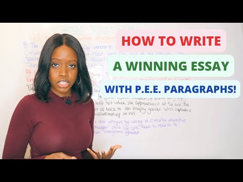 Write A Winning Essay Using The P.E.E Method: Point, Evidence, Explanation | Narrator: Barbara Njau