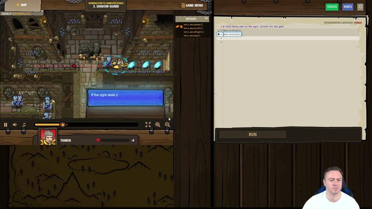 Code Combat 3 - Shadow Guard - Walkthrough