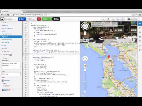 Custom Interactive Maps with the Google Maps API 15 Street View Panoramas Video Lecture ...