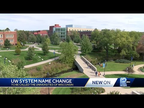 University of Wisconsin System to change its name by 2024