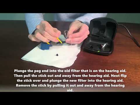 Starkey - How to clean a RIC style hearing aid