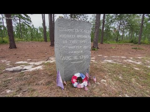 Remains of 14 Revolutionary War soldiers excavated at Camden Battlefield site