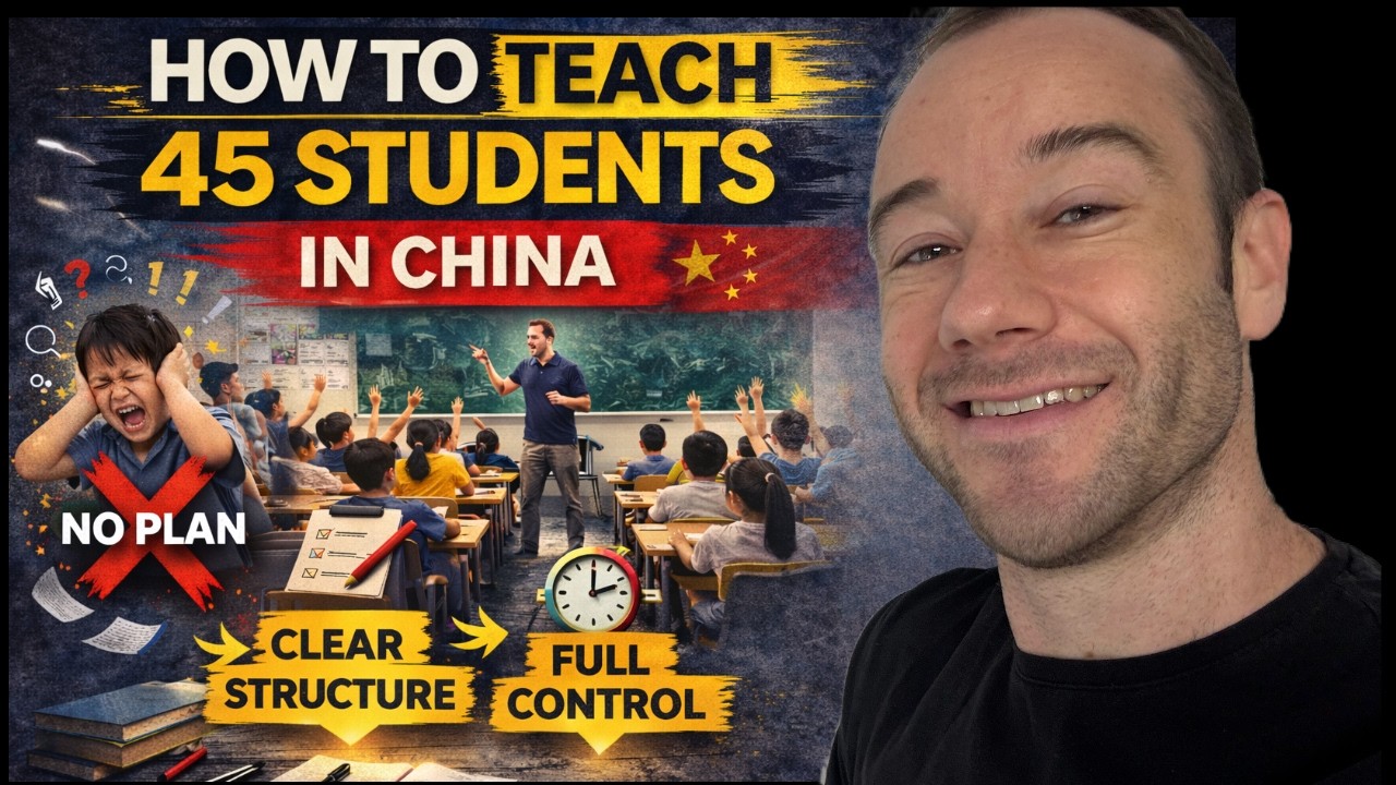 How I Control a Class of 45 Students in China