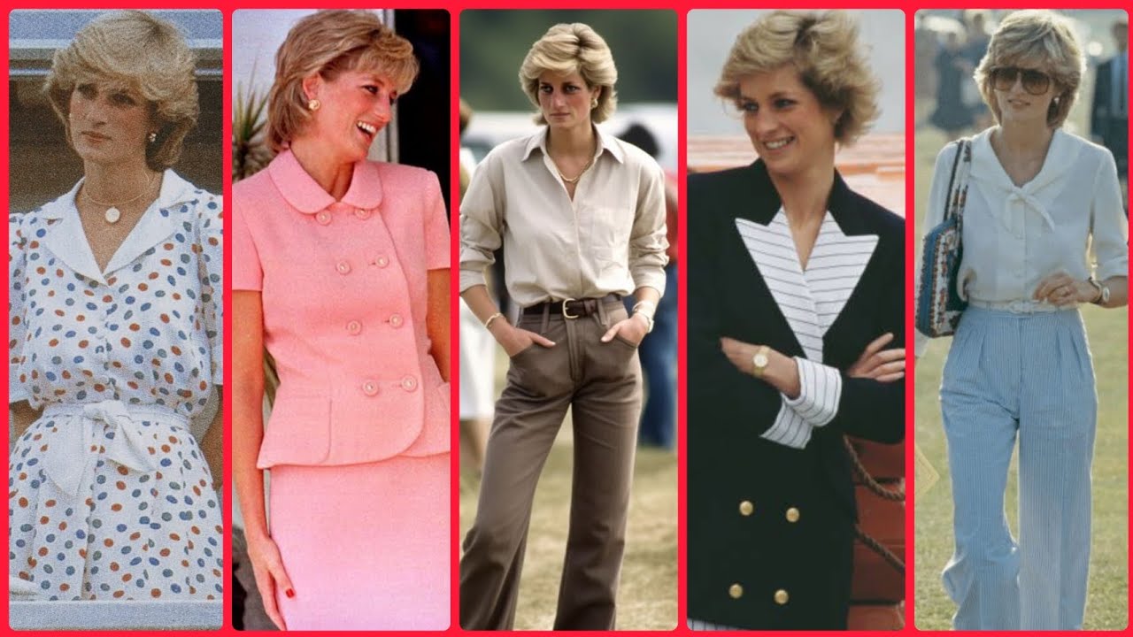 Princess Diana of Wales her royal through back style #fashion #style #trending