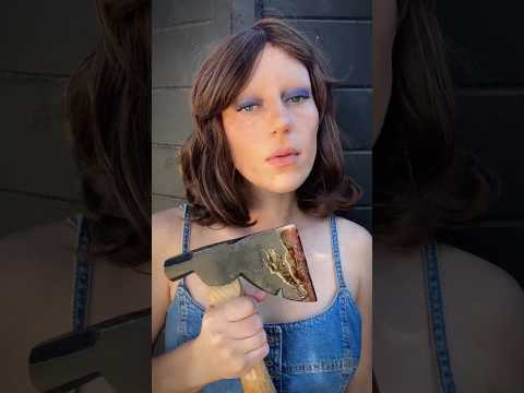 Halloween Makeup Tutorial ❌📹🪓 MAXINE MINX #a24 #makeuptutorial #halloweencostume