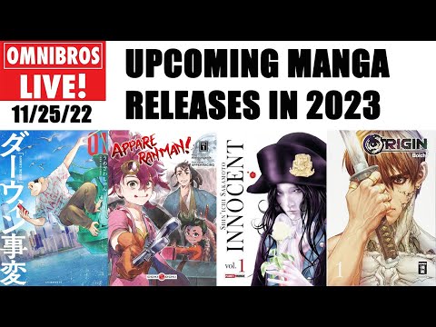 MANGA WE ARE EXCITED FOR IN 2023!