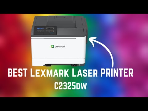 LEXMARK C2325DW Review #bestsublimationprinter