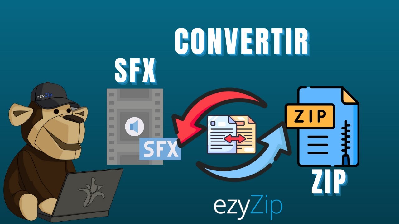 Convertir Un Archivo SFX A Formato ZIP En Línea. ¡Rápido, Seguro y ...