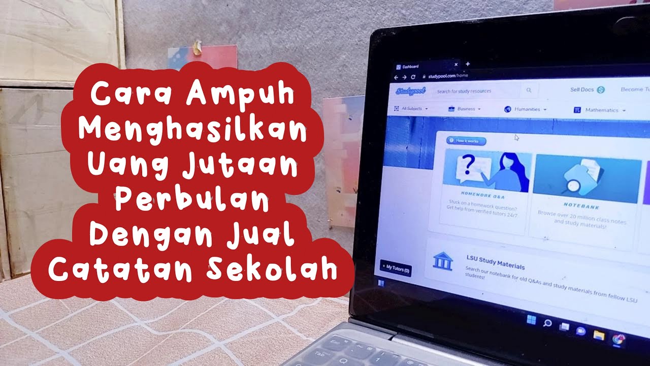 Cara Ampuh Menghasilkan Uang Jutaan Perbulan Dengan Jual Catatan Sekolah