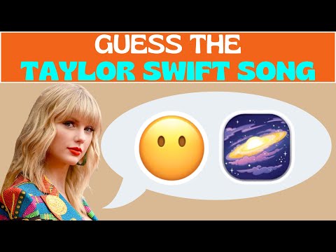 Can You Guess the Taylor Swift Song by Emoji? πΆ | Emoji Challenge | Guess The Word