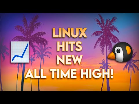 Linux Market Share HITS A NEW ALL TIME HIGH! - @LinuxIsForAll