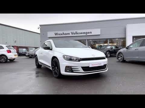 Volkswagen Scirocco GT Black Edition 1.4 TSI Pure White Used | Wrexham Volkswagen