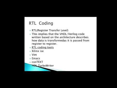 Frontend VLSI Design