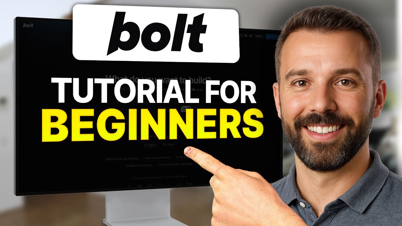 Bolt.new Tutorial For Beginners (Step by Step 2026)