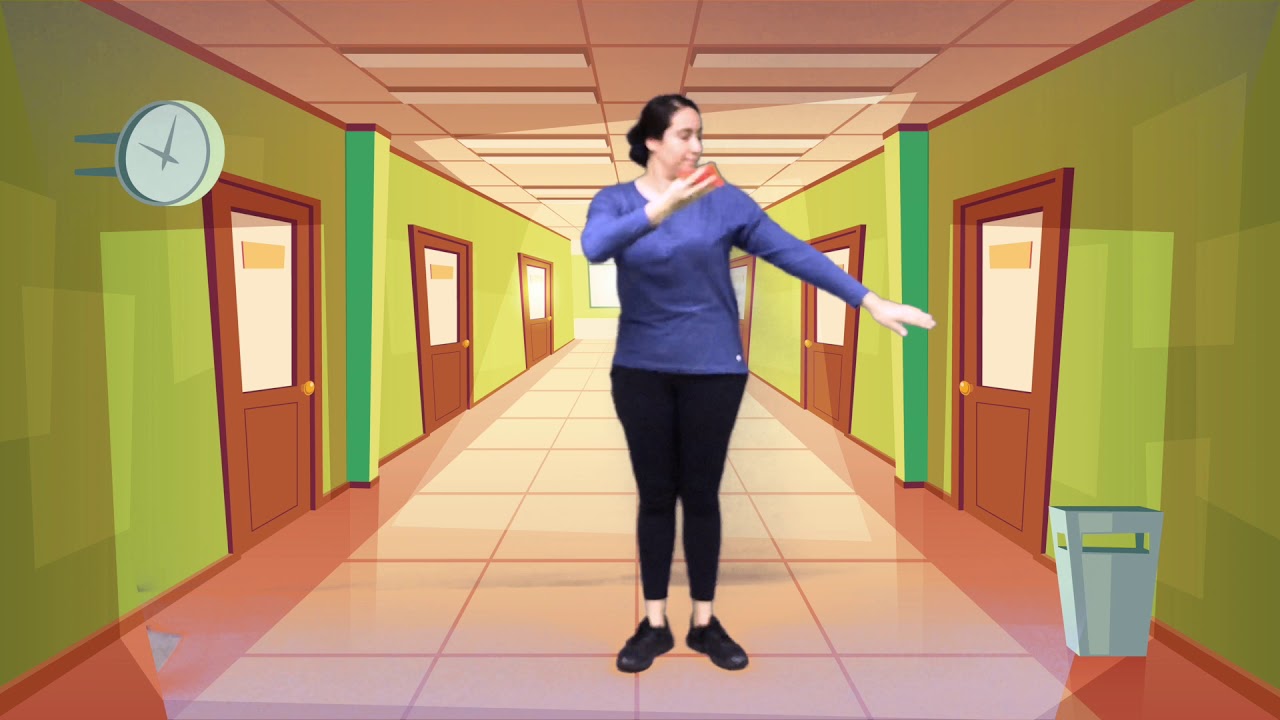 Mrs. Cook's Bean Bag Balance P.E. Lesson #1