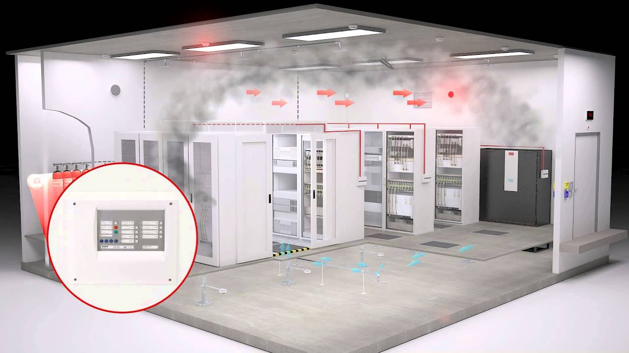Fire Protection in a Data Centre