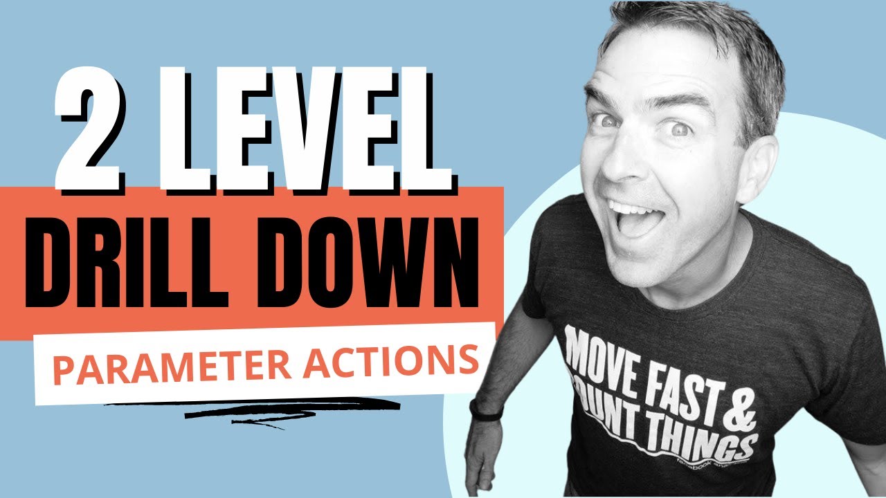 #Tableau - 2-Level Drill Down Action