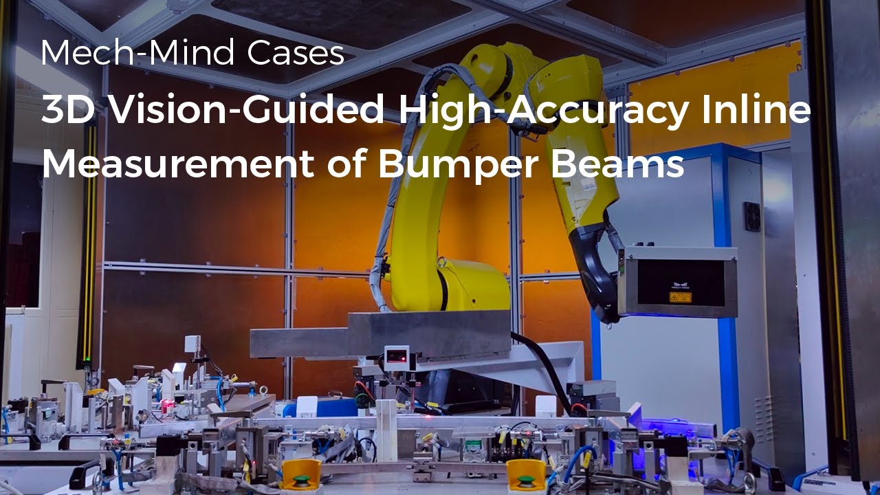 High-Accuracy Inline Measurement of Automotive Part with Mech-Mind 3D Vision System | Case Study