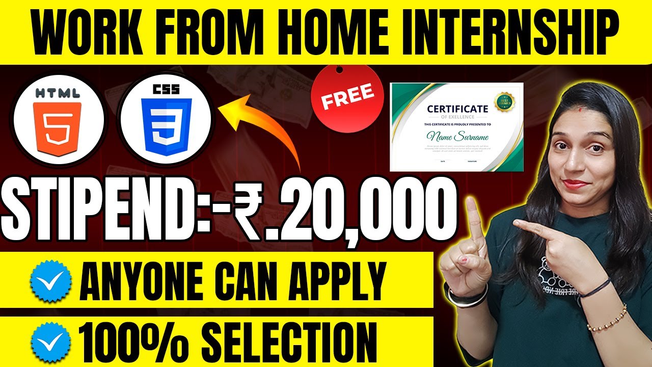 Work from Home Internship 🔥 | Full Stack Development Internship | 🔴 High Stipend
