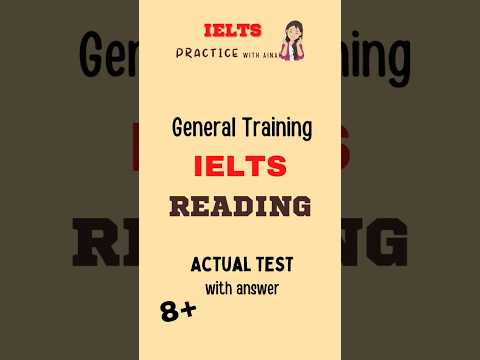 IELTS General Training Practice Test #ielts #ieltspreparation #ieltsreading #practicetest