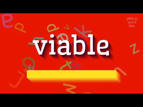 How to say "viable"! (High Quality Voices)