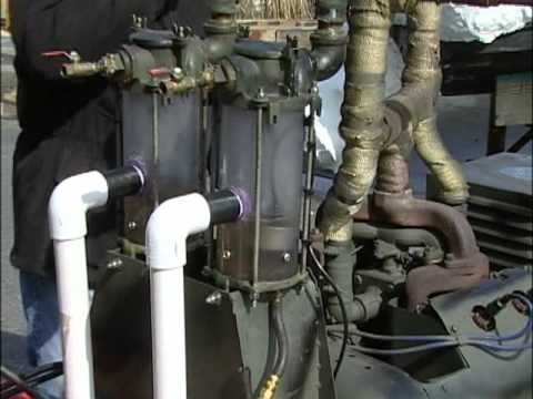 Alternative Fuel Generator, twin vertical geet reactor