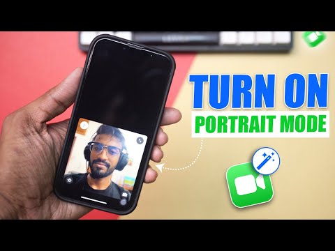 How to Turn On Portrait Mode on FaceTime | Blur Background in FaceTime Video Calls