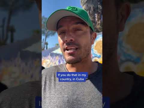 Cuban Reacts to Fidel and Che Mural at Chicano Park
