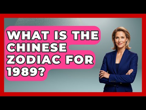 What Is The Chinese Zodiac For 1989? - Astrology Awakening