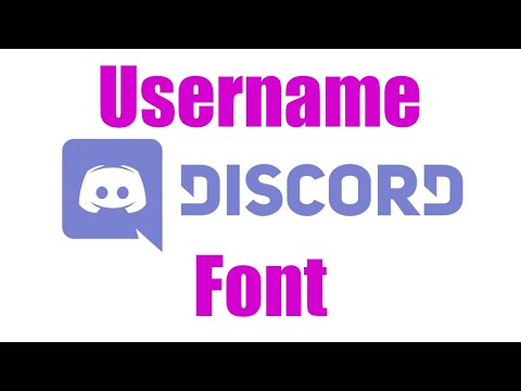 How To: Change Username Font in Discord