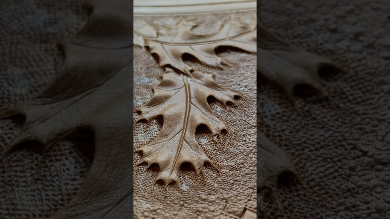 Leather Tooling: Oak Leaves Come to Life with a Pro Petal Lifter 🍂🔨