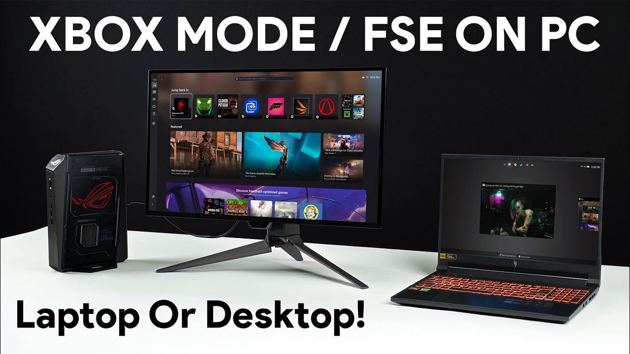 Xbox Full Screen Mode on ANY PC! Console Style Windows 11