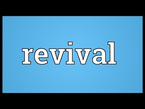 Revival Meaning