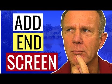 New YouTube Video Editor (Add End Screen To Uploaded Video)