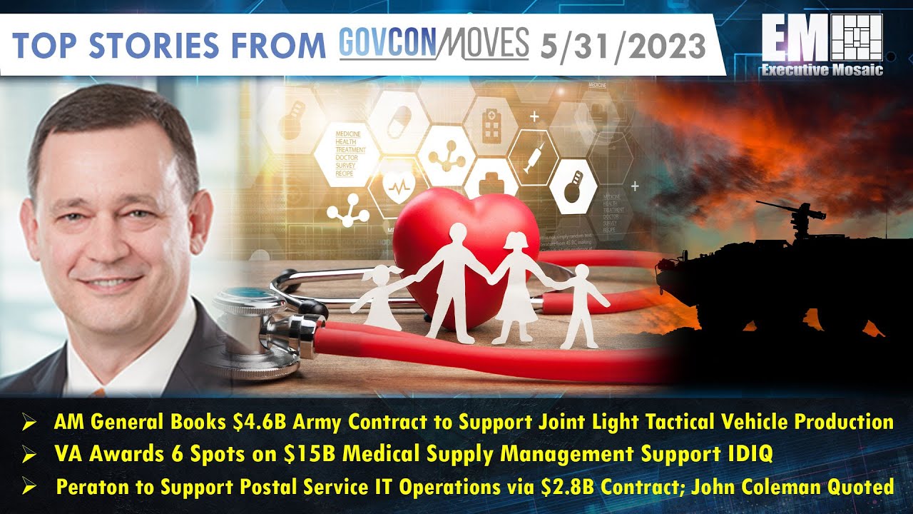 Video: GovCon Awards Weekly Video 5/31/2023