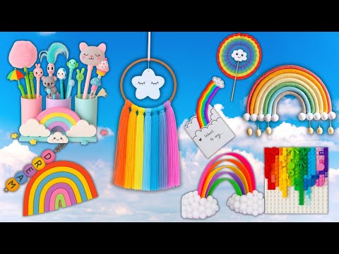 INCREDIBLE RAINBOW CRAFTS 🌈 Fantastic Room Makeover Ideas