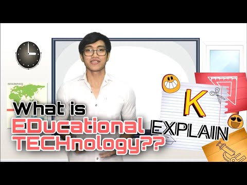 What is Educational Technology? | Technology for Teaching and Learning | K-Explain #1