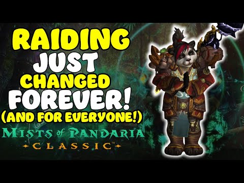 BLIZZARD DID IT! Goodbye Pre-Pull SH*T! MoP Classic
