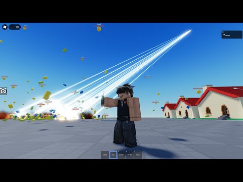 Roblox Studio A-10 Strafe Demonstration