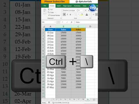 #ExcelShort19 - Excel Trick To Compare Two Different Columns To Identify Differences