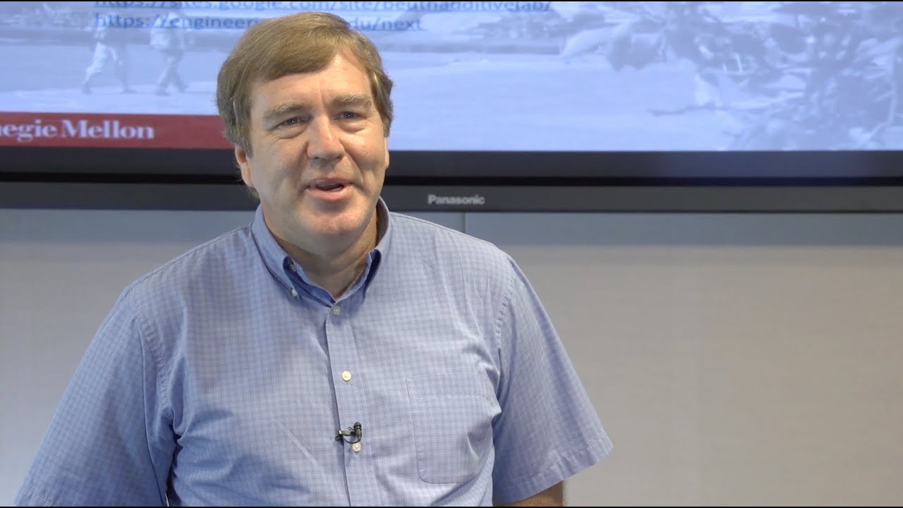 Jack Beuth: Process Mapping for Additive Manufacturing