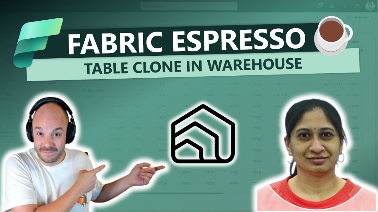 Fabric Espresso: Table clone in Warehouse within Microsoft Fa...